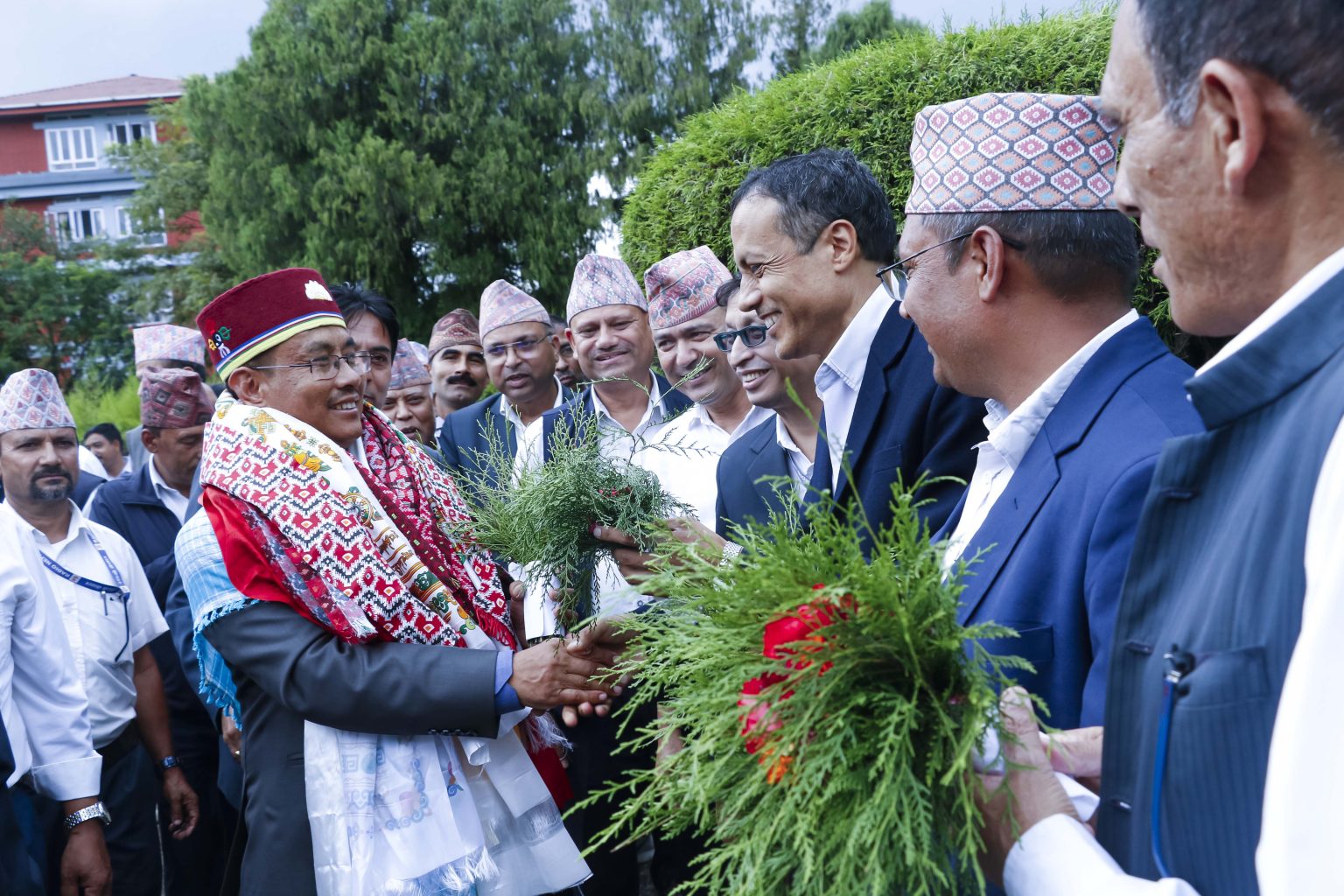 Radio Nepal Welcomes New Executive Director Amar Dhoj Lama - Radio Nepal